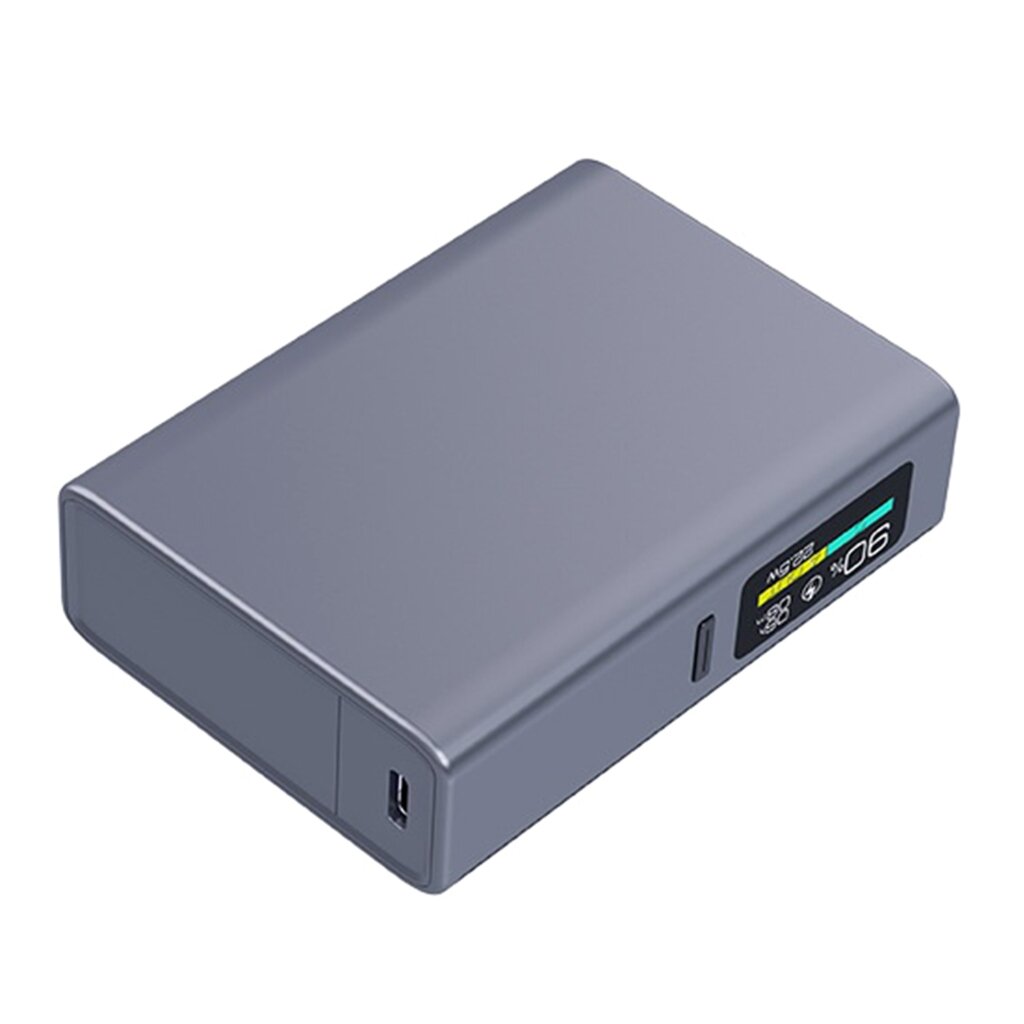 Мобильный блок питания с TFT-экраном PD22.5W, зарядное устройство для быстрой зарядки, чехол для повседневного использования