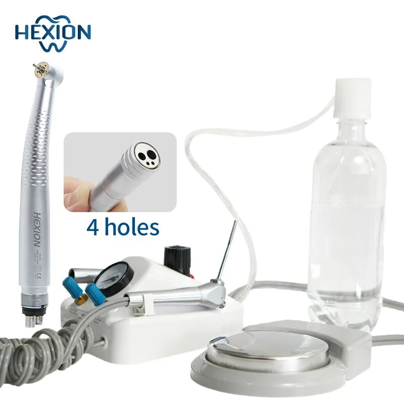 HEXION Портативный стоматологический турбинный блок 2/4 отверстий 164WA5 4 holes