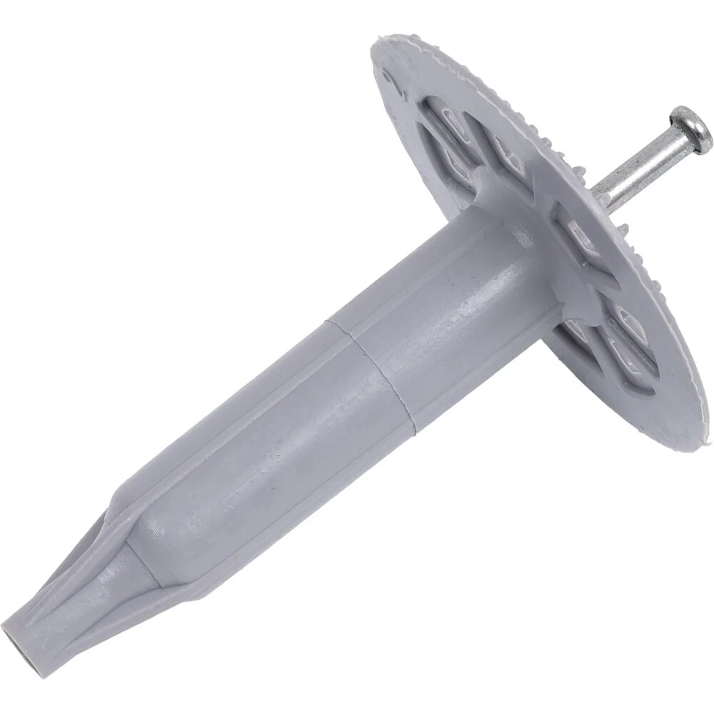 Тарельчатый дюбель с гвоздем GNG по пеноблокам, GNINR-080-6-LIP 100 шт. GNINR806LIP