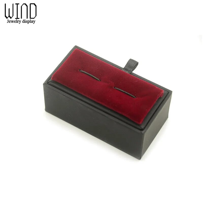 Подарочная коробка для запонок Lesaiyarr Red Cufflinks box