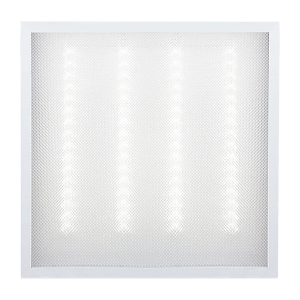 Универсальная LED панель Ultraflash LTL-6060-32 36 Вт, 4000К, 3600 лм, призма, ЕМС, 595х595х17 16046