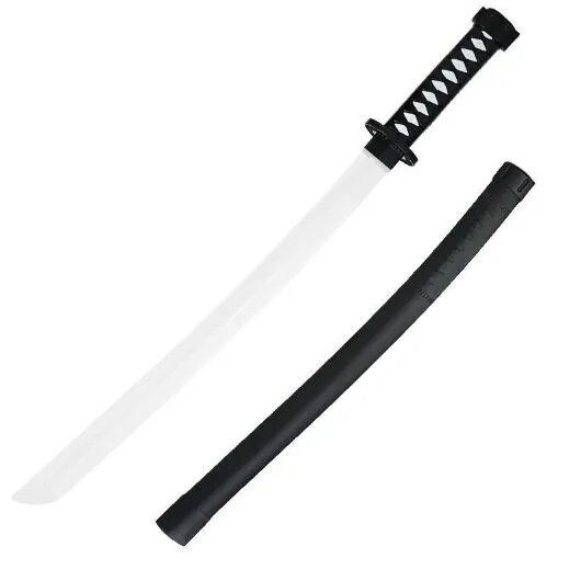 Игрушечный меч Самурая Катана Светящийся со Звуком / Светодиодная сабля