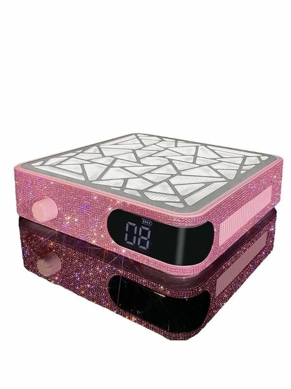 Пылесос для маникюра "Q2", для маникюра и педикюра, настольный, чёрный