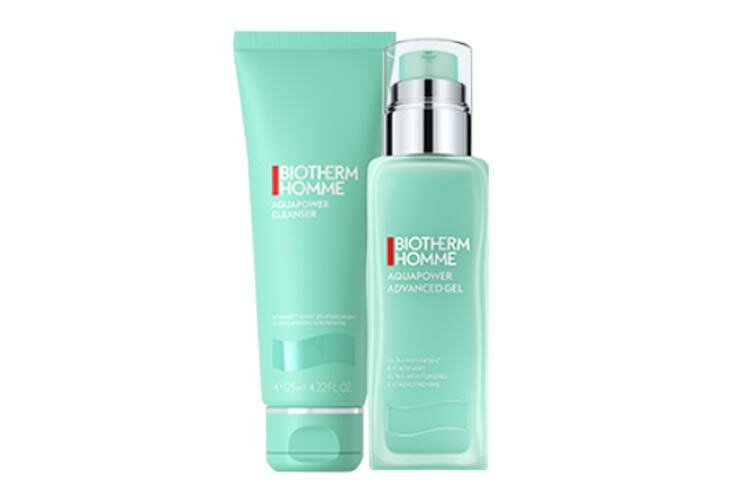 BIOTHERM Water Powered мужской увлажняющий набор ухода за кожей, Очищающее средство + Лосьон, 5741302