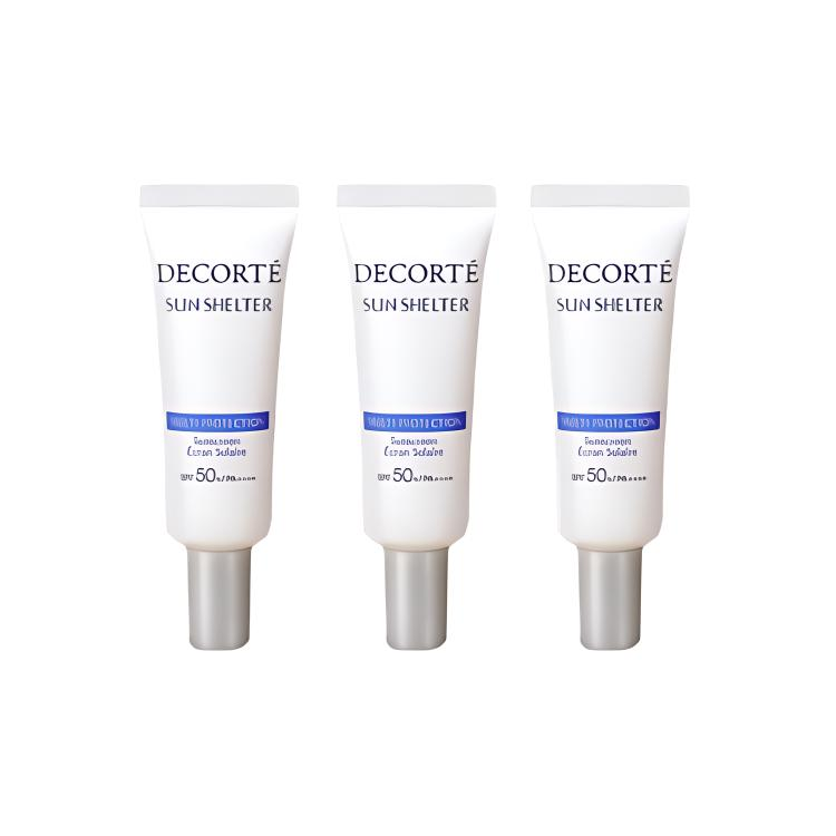 DECORTE Набор пробников солнцезащитных кремов Multiple Sunscreen, освежающие с защитой от UV, 15г*4/15г*2, Женский, 15г*3