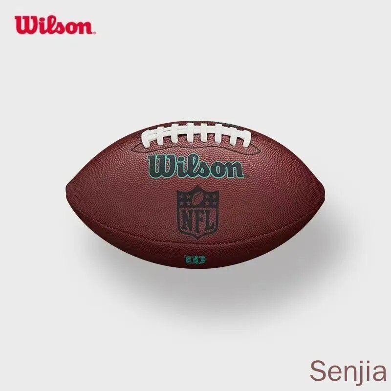 Мяч для регби Wilson No 9 коричнево-красный для тренировок