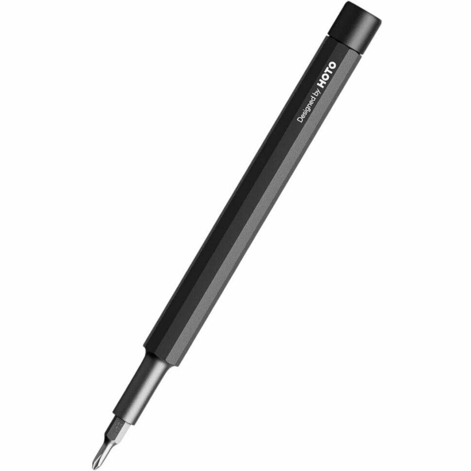 Отвертка с набором бит карманная Pocket Precision Screwdriver SE (чёрный), 2281088