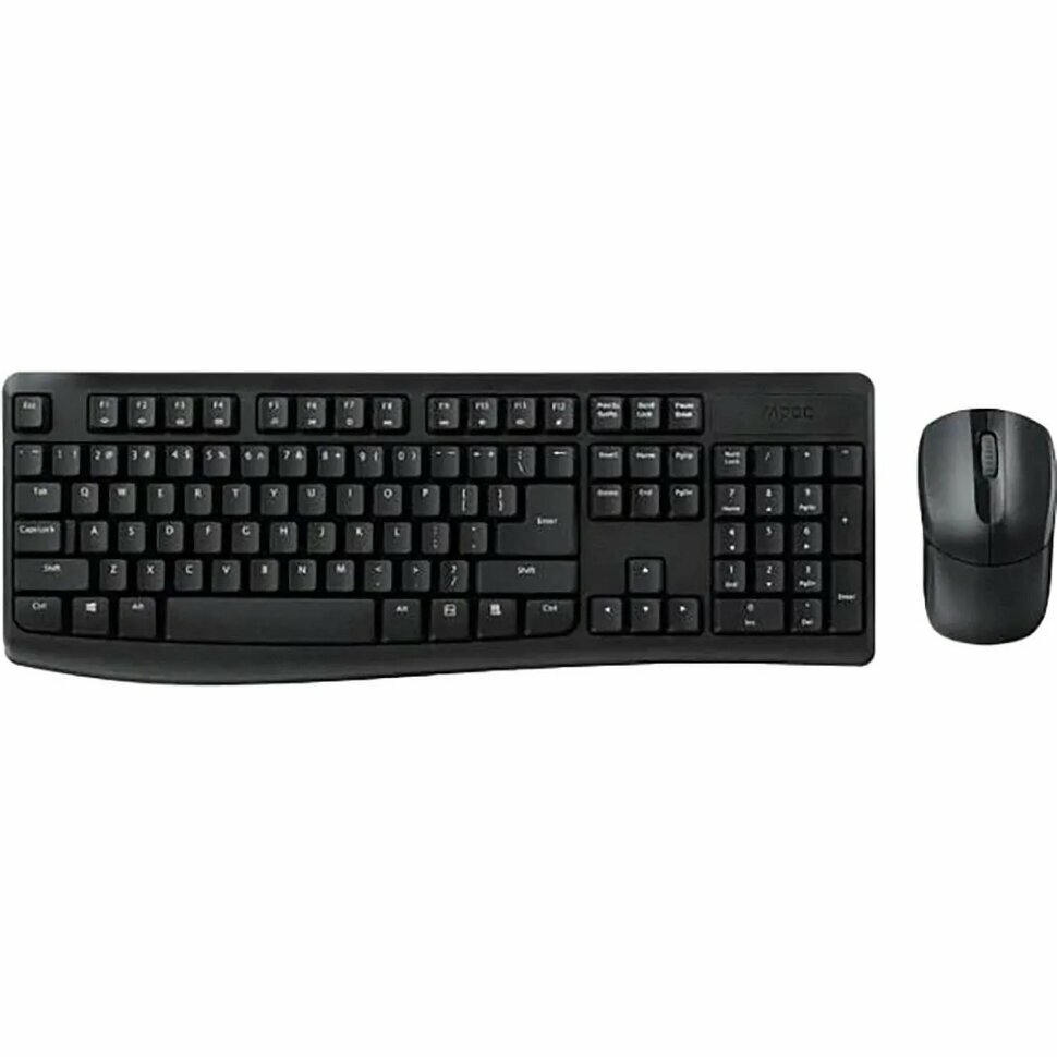 Набор клавиатура+мышь RAPOO беспроводной X1800Pro - черный, 2096732