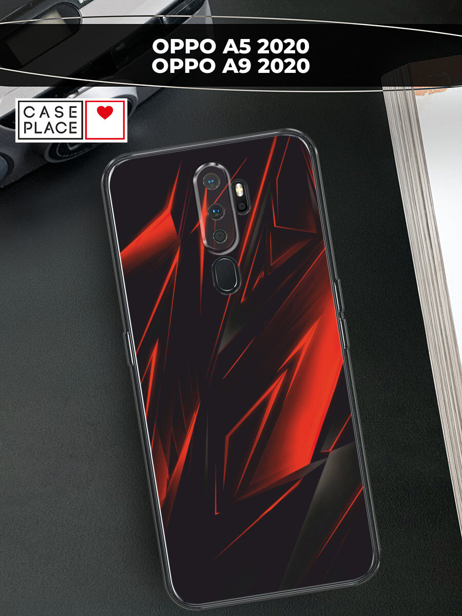 Чехол на Oppo A5 (2020) / Oppo A5 (2020) с принтом Игровой фон