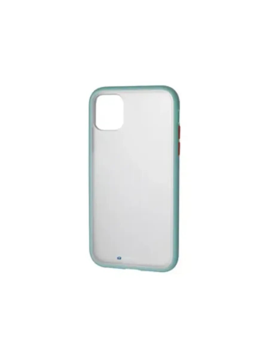 Чехол, для iPhone 11 Pro, силикон, прозрачный, мятный, ударопрочный