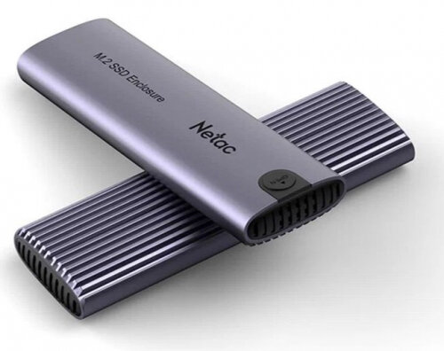 Внешний корпус для SSD Netac M.2" WH51 USB3.1 Type-C Алюминий