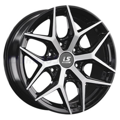 Литой колесный диск LS FlowForming RC64 9x20/6x139,7 ET30 D100,1 BKF (конус)