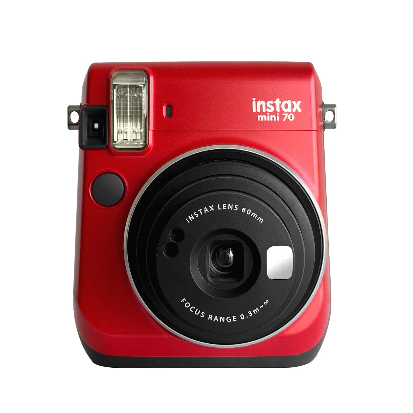 FUJIFILM instax mini70: Однокадровая камера с автоподбором экспозиции | Легкий, удобный для путешествий и встреч，красный