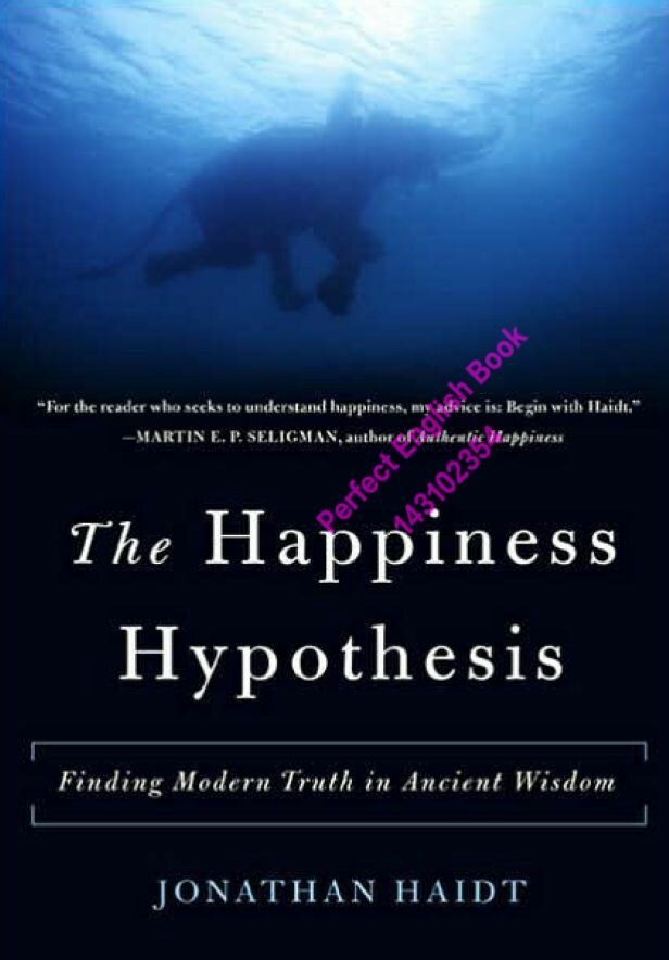 The Happiness Hypothesis，печатная книга переиздания