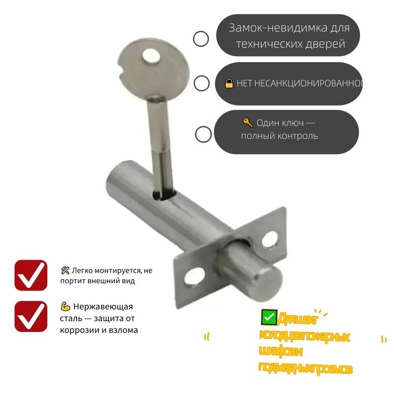 Невидимый дверной замок
