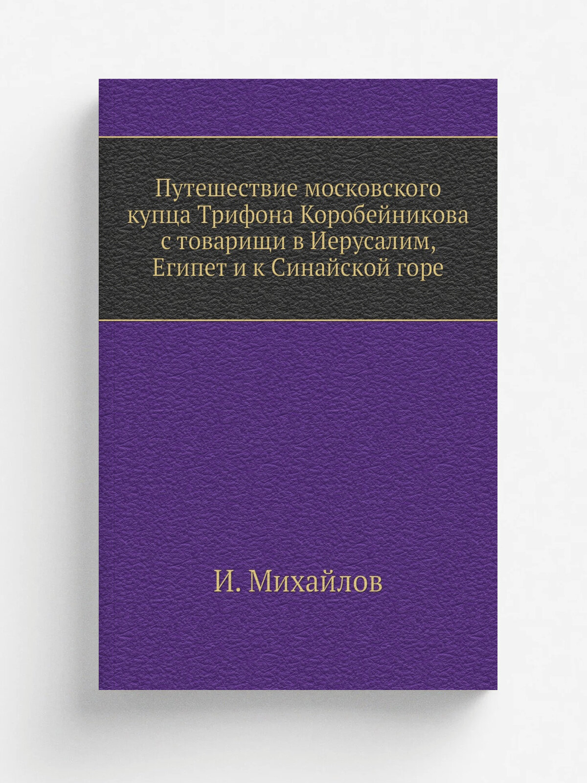 Путешествие московского купца Трифона Коробейникова с товарищи в Иерусалим, Египет и к Синайской горе