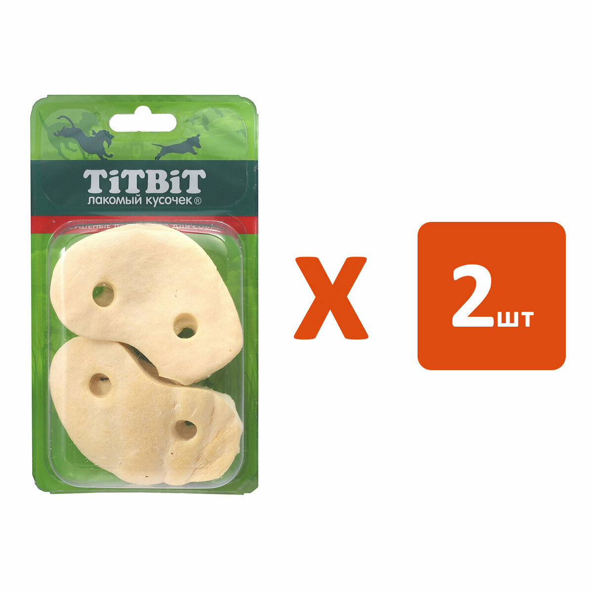 Лакомство TIT BIT для собак пятачок диетический Б2-M (20 гр х 2 шт)