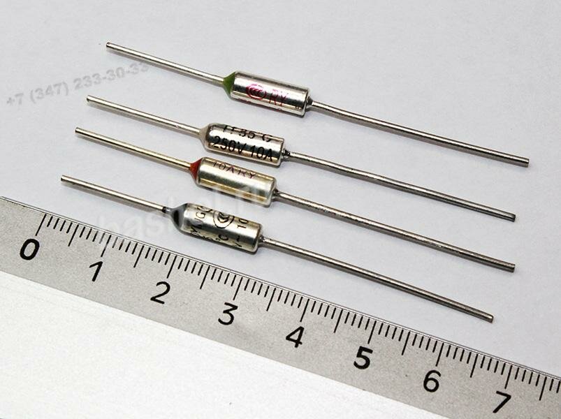 TZ D-135°C 10A, Термопредохранитель