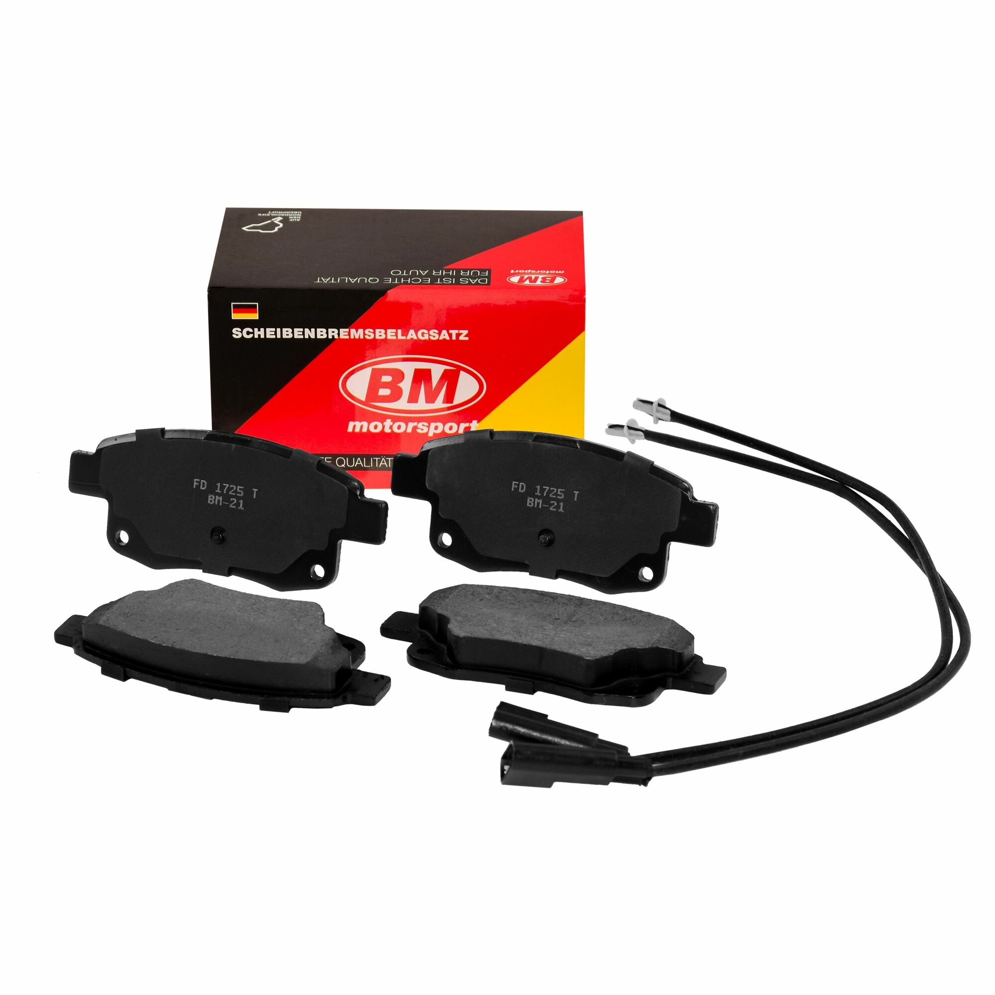 Тормозные колодки дисковые задние BM FD1725T для а/м BMW, Ford