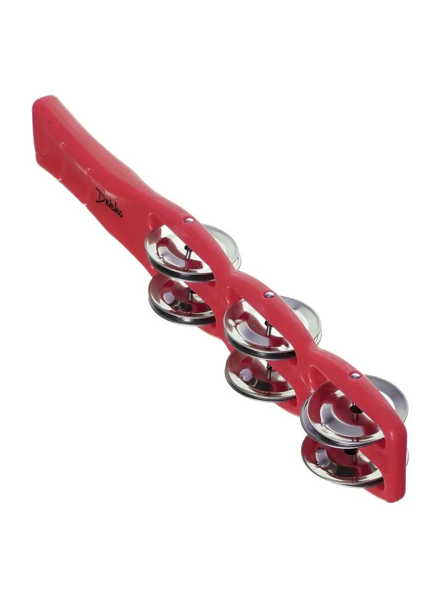 G15-6A RD Джингл-стик с тарелочками, на ручке