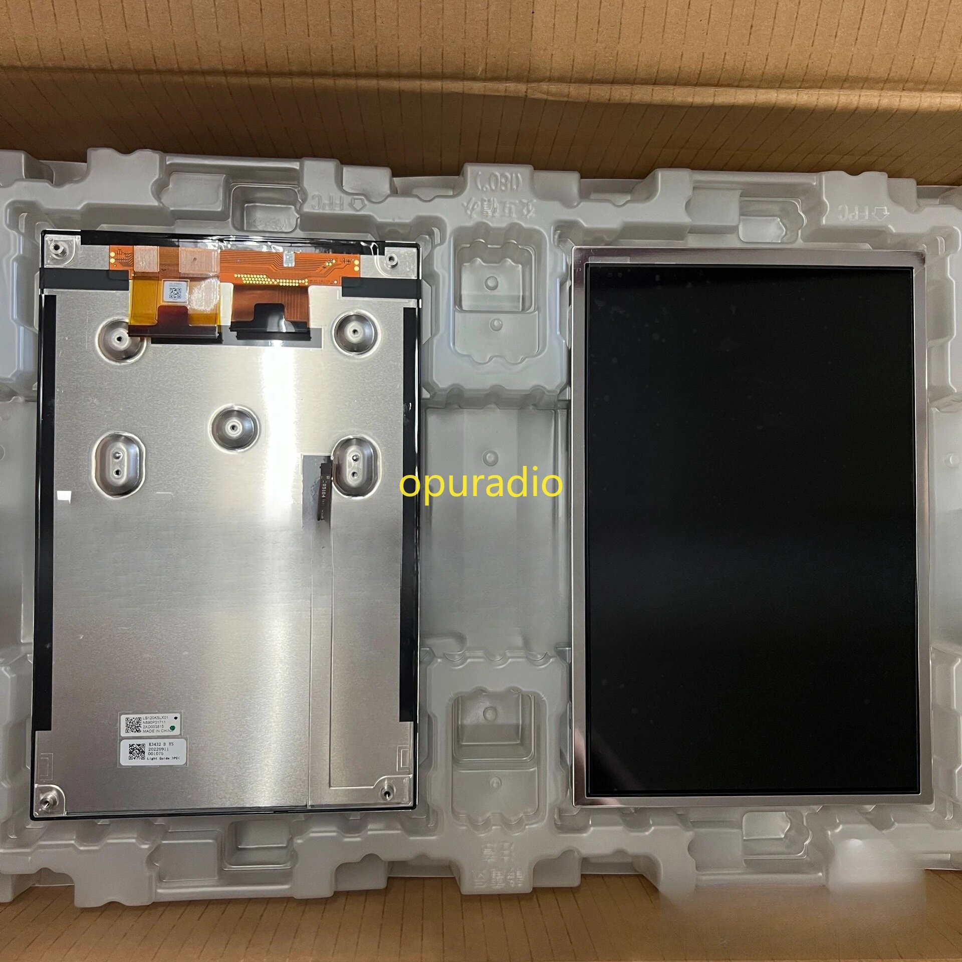 Оригинальный новый LS120K5LX01 12-дюймовый экран автомобильный ЖК-дисплей сенсорная панель для Dodge RAM1500 навигационный монитор