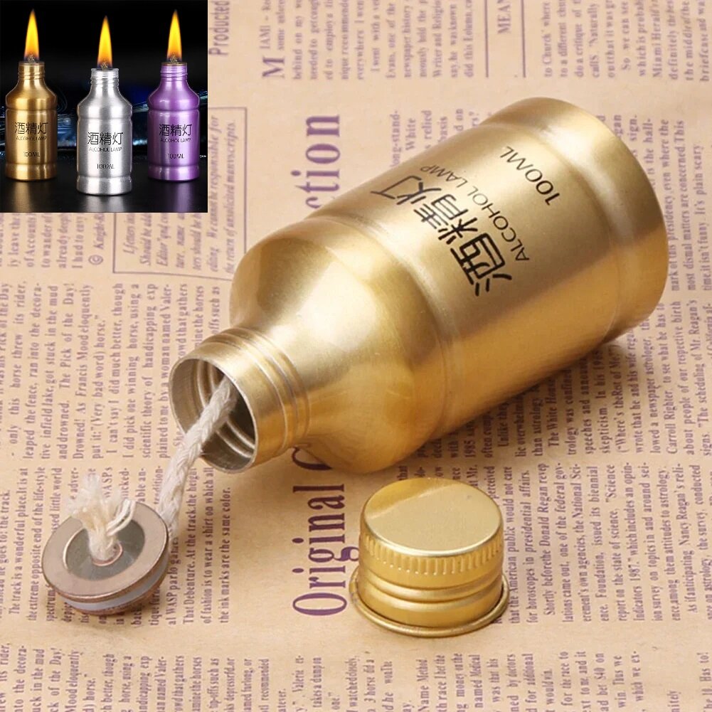 Спиртовка лабораторная - Горелка спиртовая 100 мл