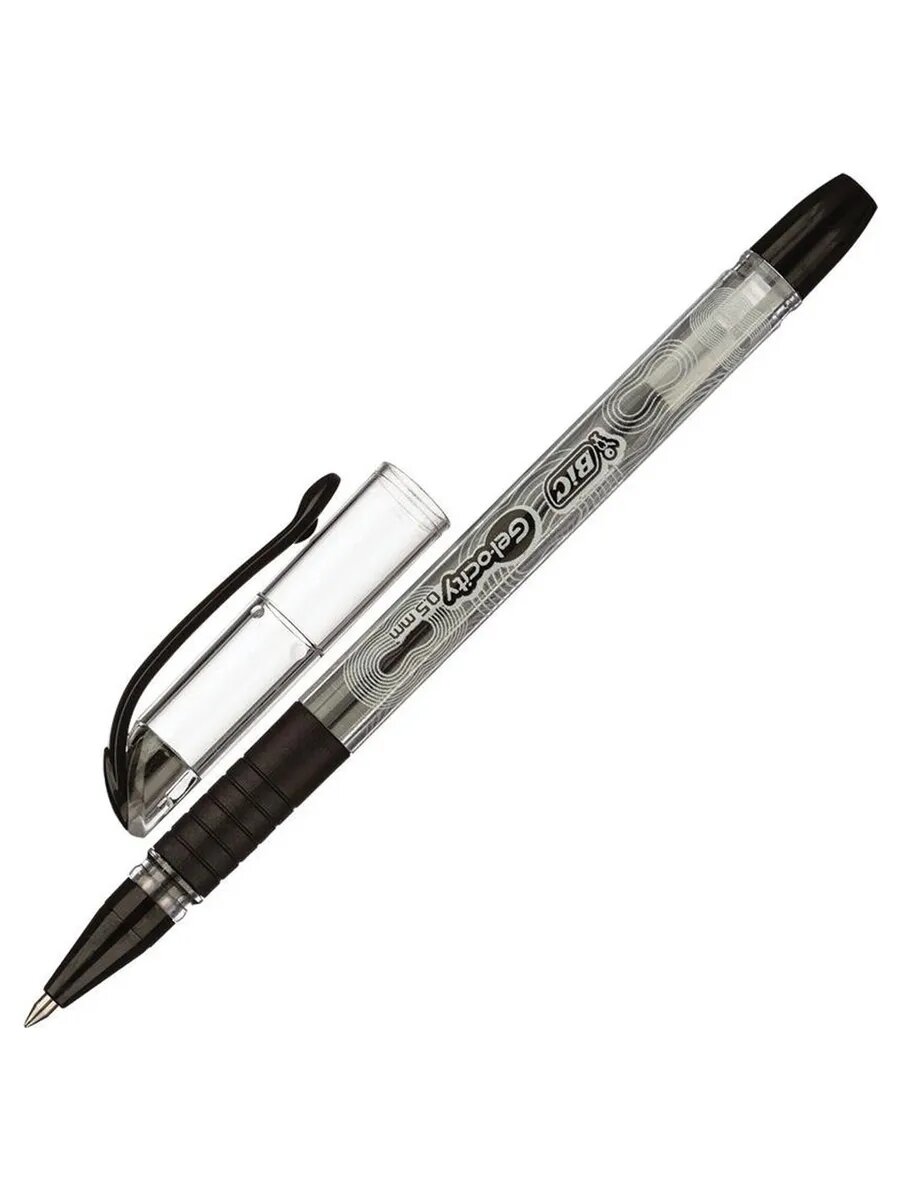 Ручка гелевая черная 0.5 мм 3 шт.