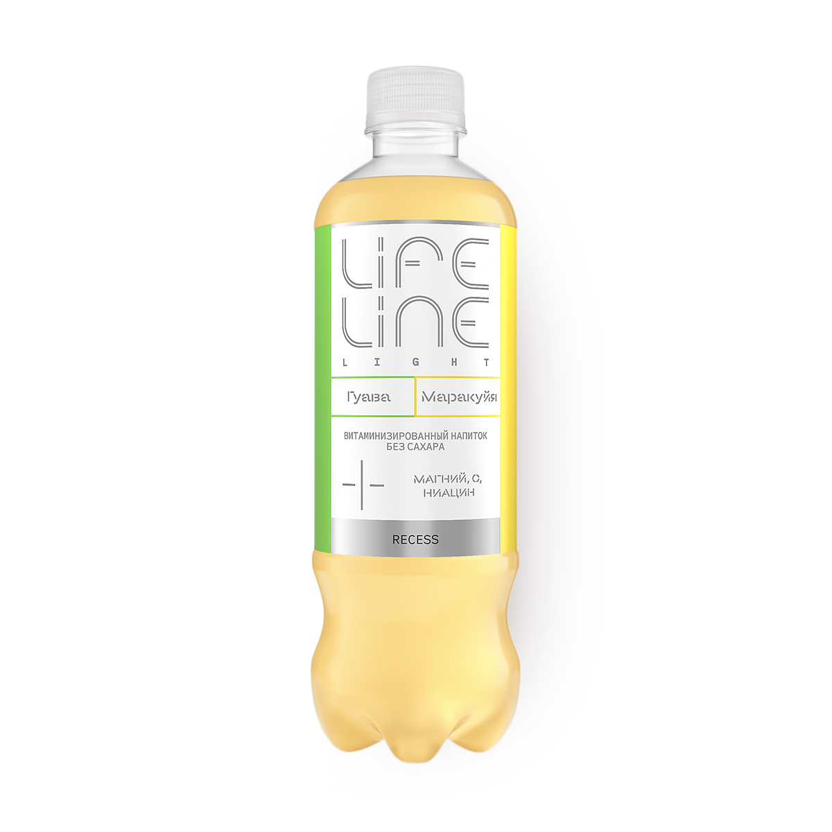 Напиток витаминизированный "Lifeline Ligh Recess", гуава-маракуйя, негазированный, без сахара