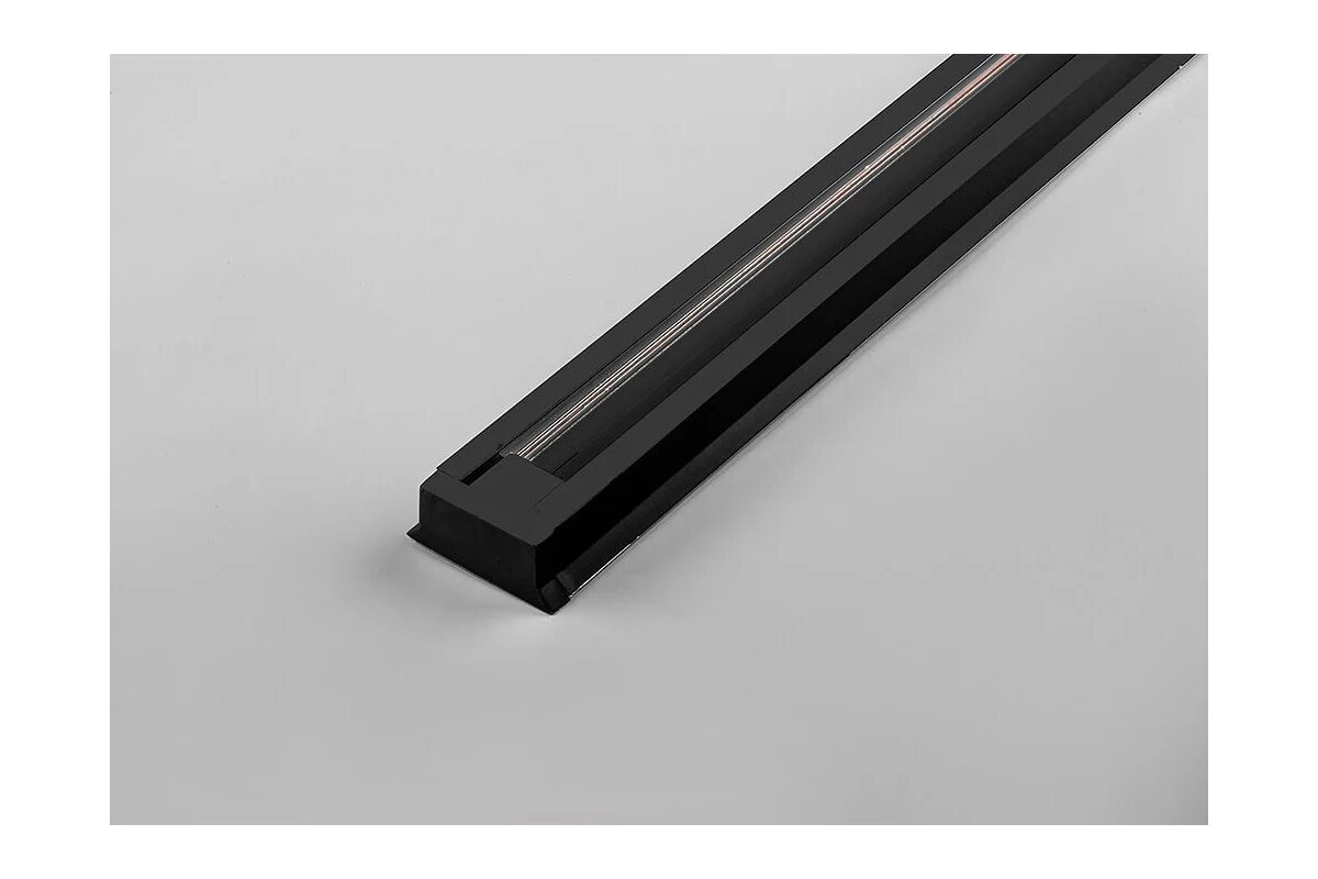 FERON Шинопровод однофазный для трековых светильников черный 2м токовод CAB1003 10341