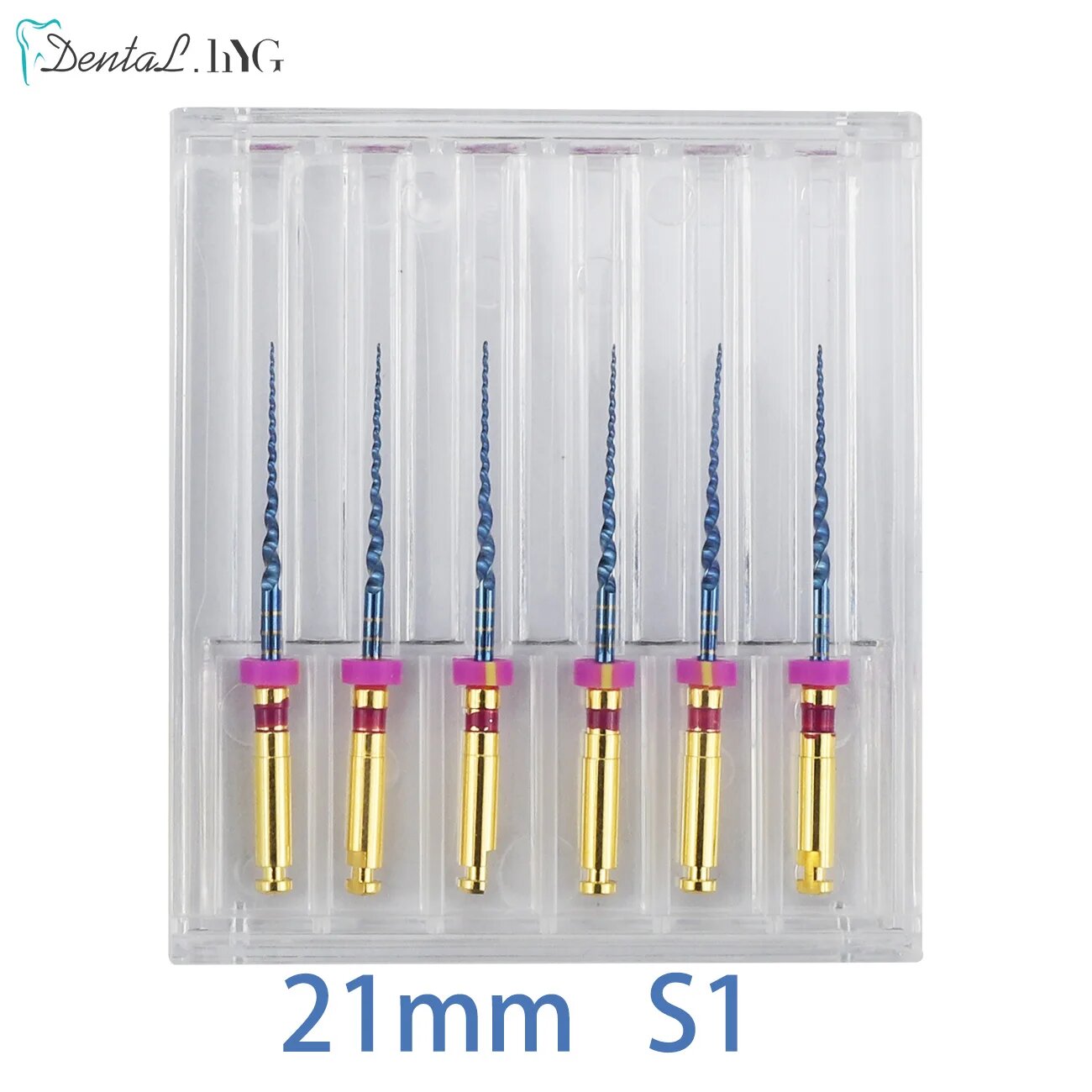 Файлы эндодонтические NiTi 21mm S1