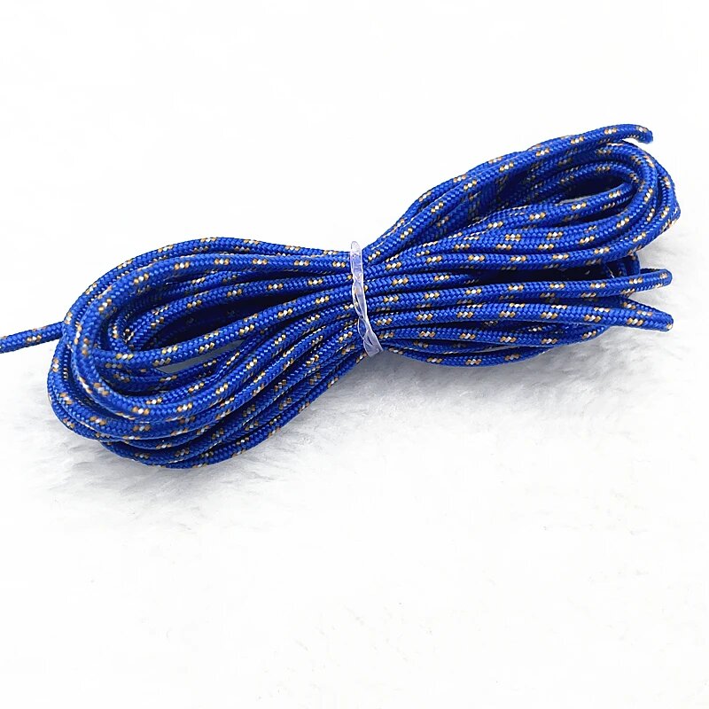 Плетеная веревка из нейлона WPQQHYGT 2 мм 5 ярдов Синий, 24