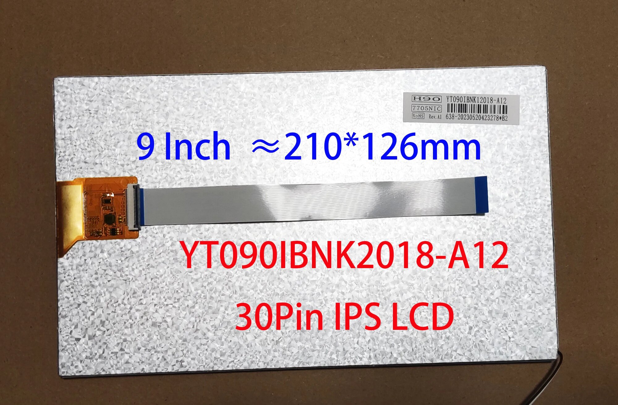 Дисплей ICAR YT090IBNK12018-A12 9 дюймов LCD Only