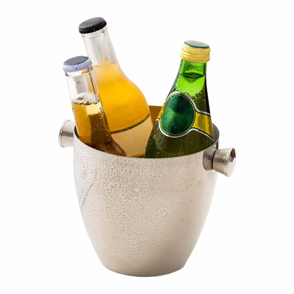 Ведро для льда Контейнер большой емкости Бочки длительного пользования Охладители вина Подходит вечеринок в баре