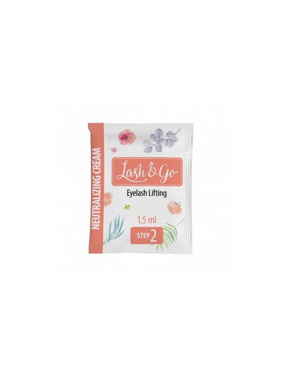 Состав для ламинирования ресниц №2 Neutralizing Cream в саше 1,5 мл