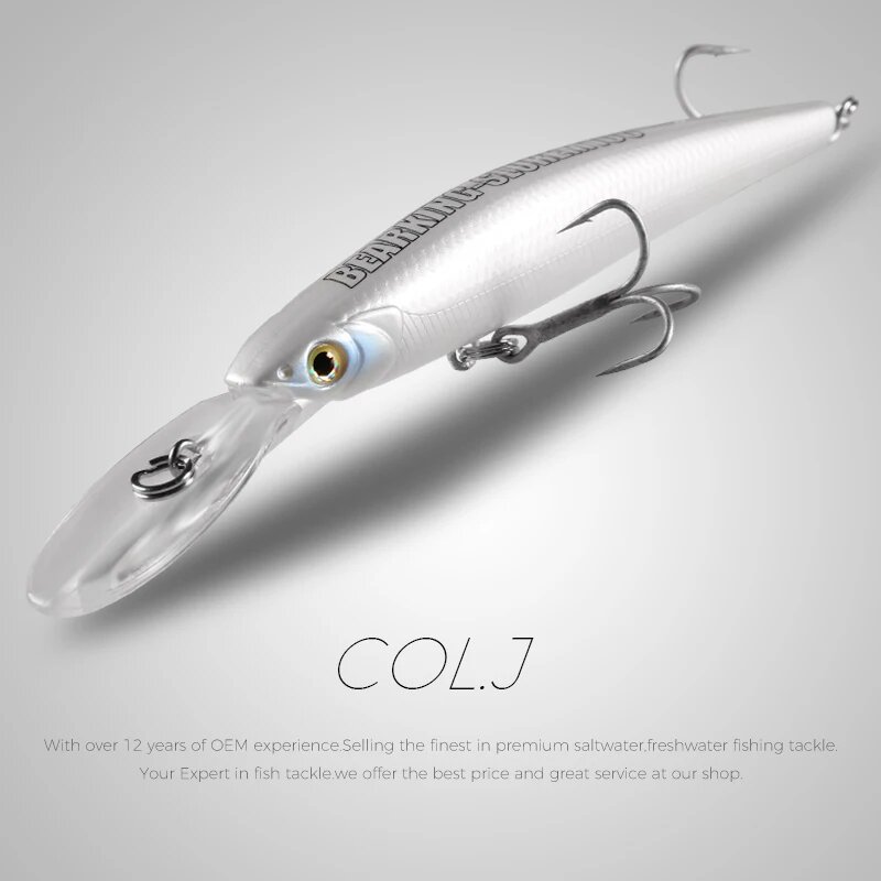 Блесна BearKing Гольян 120 мм 22 г J