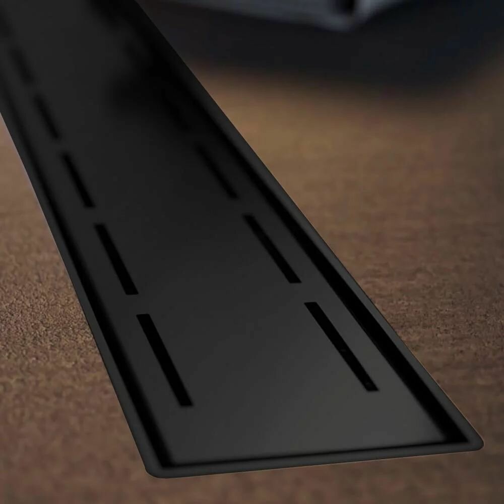 Душевой лоток (трап) Veconi Line Black 750 Чехия