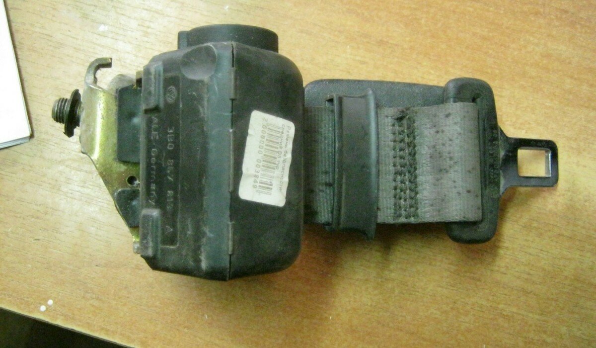 Ремень безопасности/Volkswagen/Passat (B5), ОЭМ:3B0857813A,тур