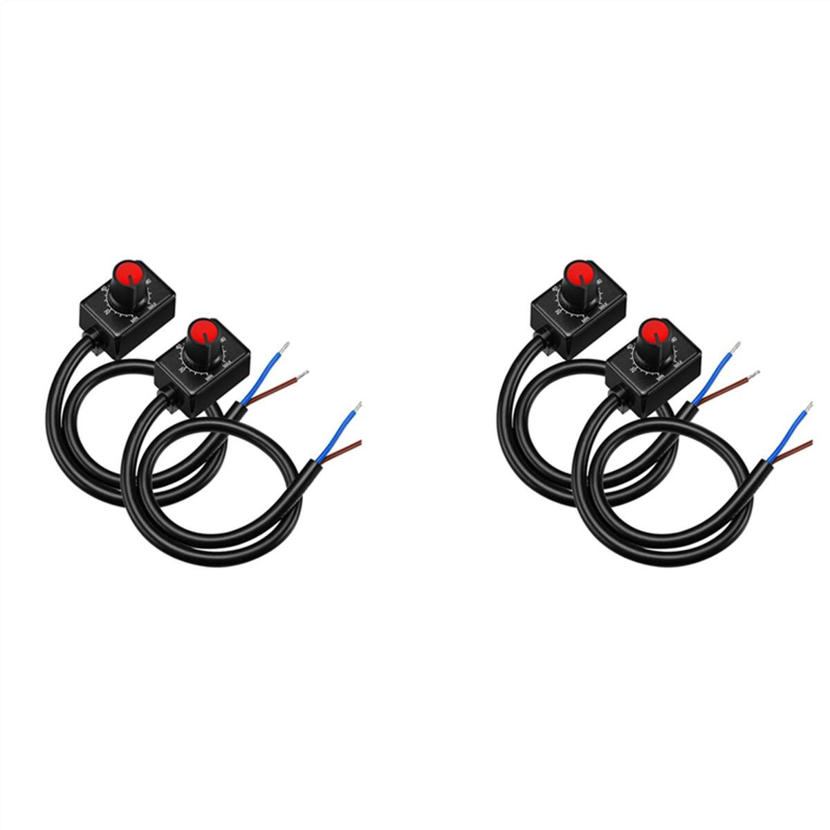 XHHDQES 4x DC 0/1-10 В ручная регулировка яркости светодиодов, низковольтный пассивный диммер с ШИМ-регулировкой яркости для электронного светодиодного драйвера с регулировкой яркости 0-10 В или 1-10 В