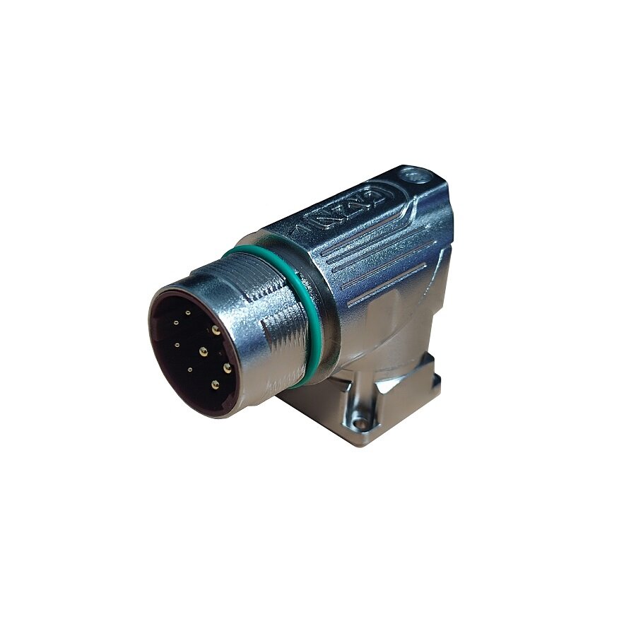 Разъем сигнальный энкодера на корпус M23 P8 8pin E (3р+ре+4) угловой