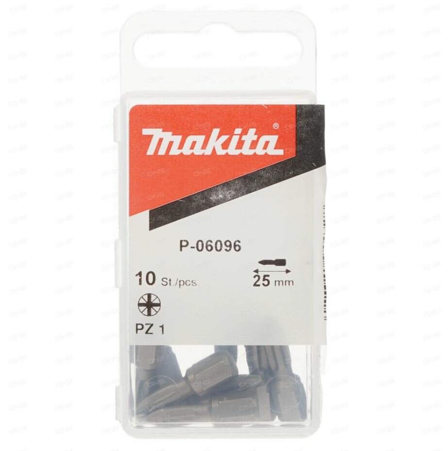 Биты MAKITA PZ1х25мм Torsion 10шт