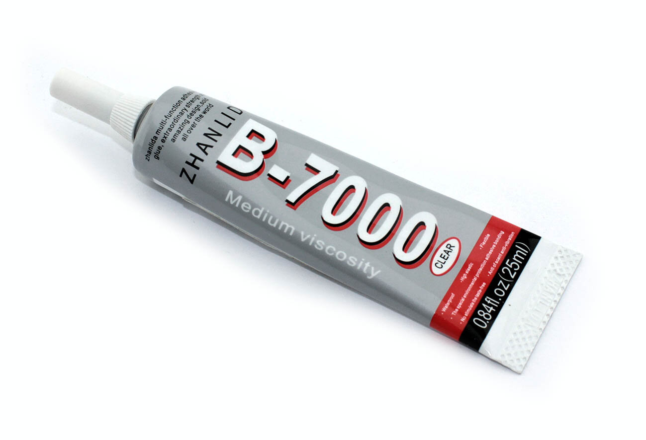 Клей Zhanlida B-7000 прозрачный 25мл уценка