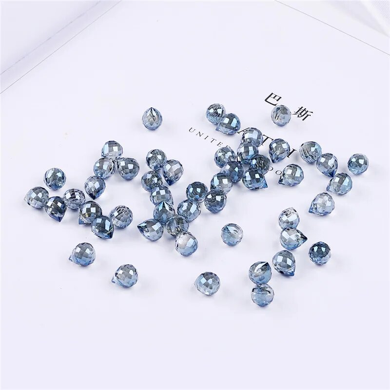 Австрийские хрустальные бусины капли 8x9 мм 5