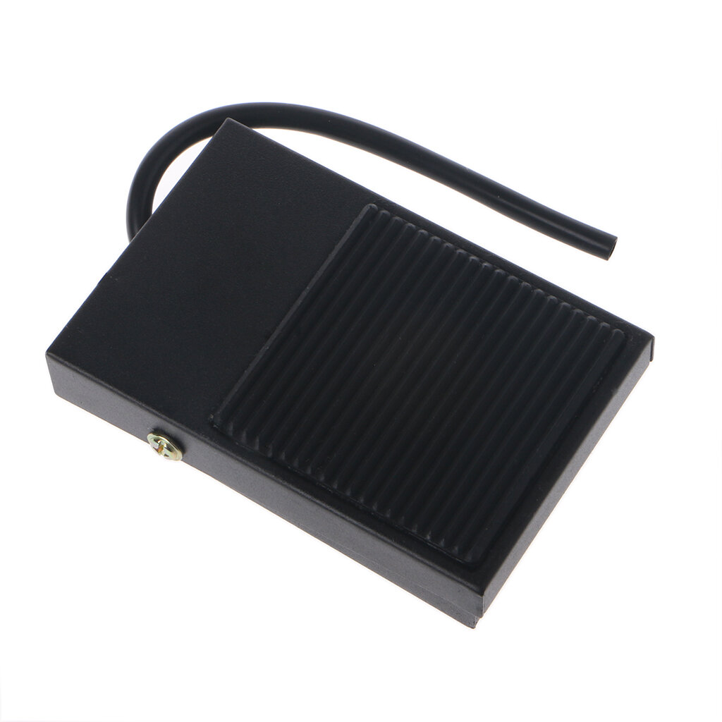 Металлический кнопочный педальный выключатель