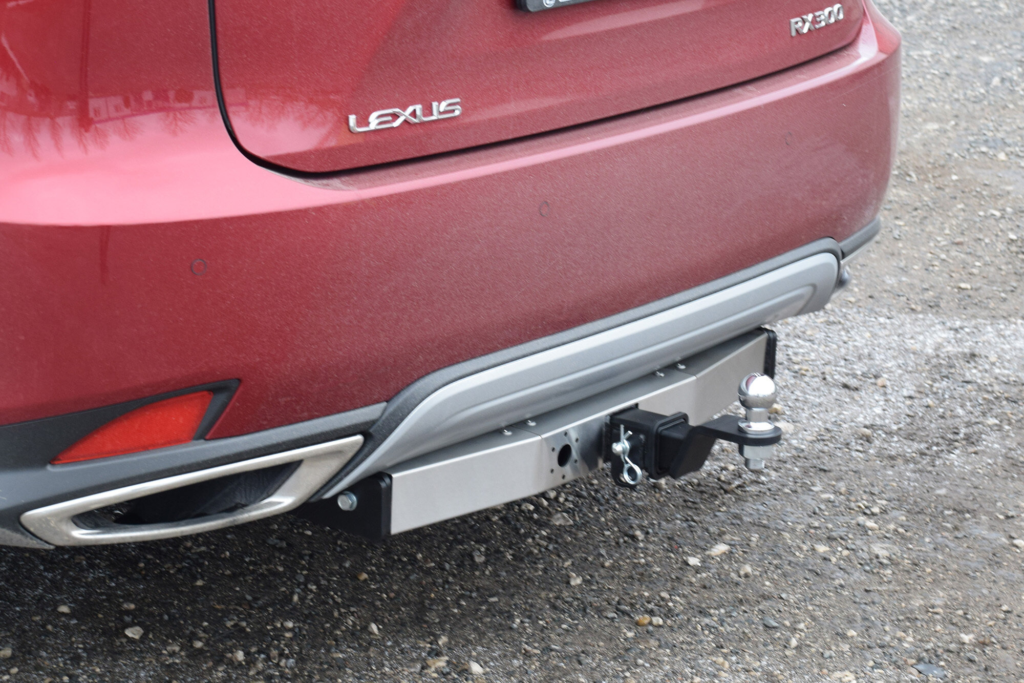 Фаркоп с унив. электрикой Smart, съемный квадрат, с нерж накладкой LEXUS RX (кроме F-Sport) 2019- (паспорт и сертификат) ПТ групп. LRX-19-991124.00