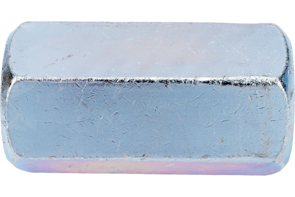 Креп-комп Гайка удлиняющая, цинк DIN6334 м20х60 Средняя фасовка (10шт) гу20ф