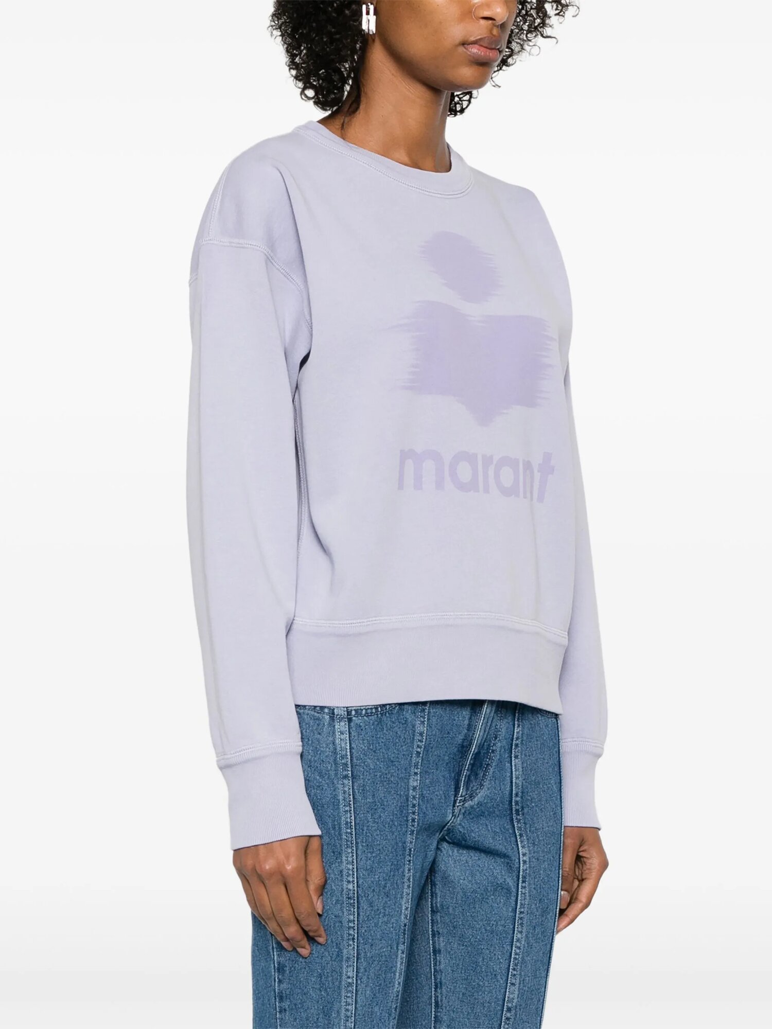 Толстовка Isabel Marant Mobyli, размер 34, , фиолетовый — фото 1