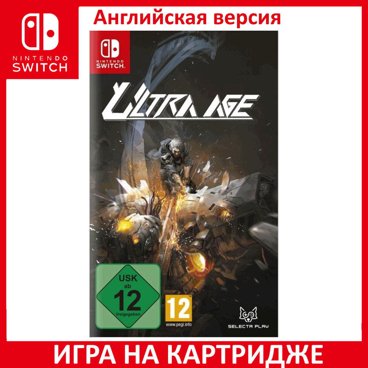 Игра Ultra Age Switch Английский язык Картридж на Nintendo Switch