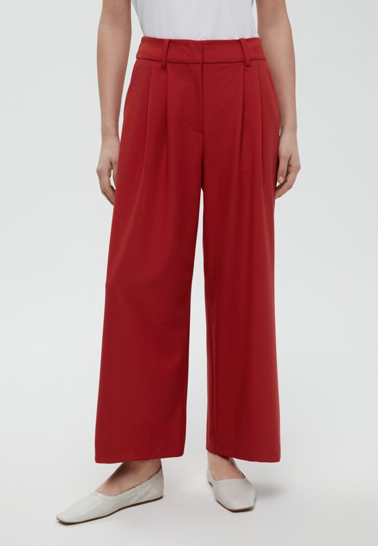 Брюки укороченные