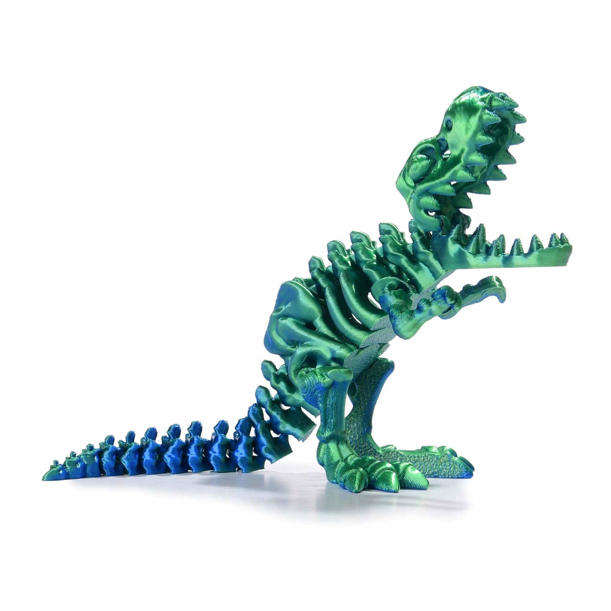 Динозавр игрушка напечатана на 3D принтере
