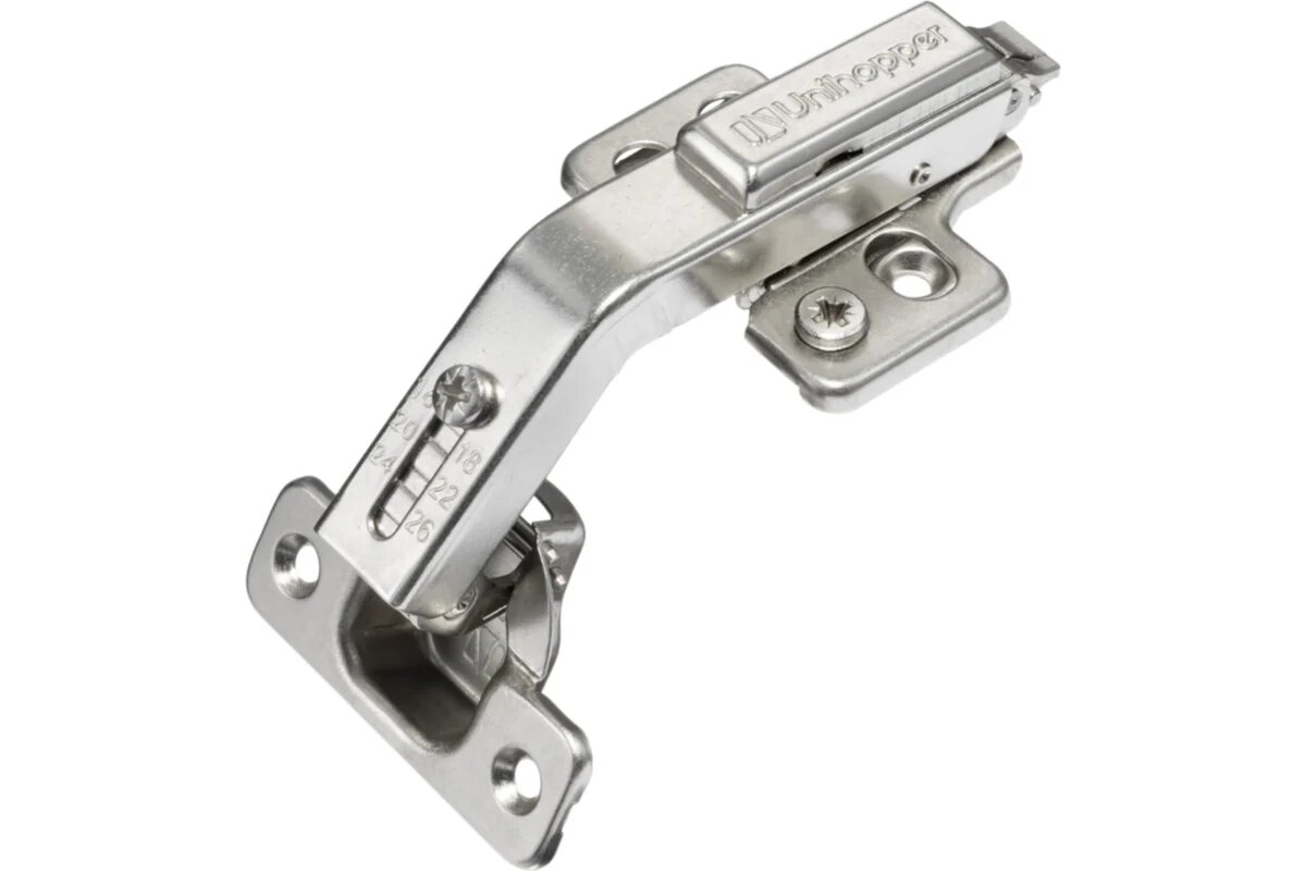 MF 3D петля UNIHOPPER карусельная, 135град, 45мм, с декор. Накладкой 20217v